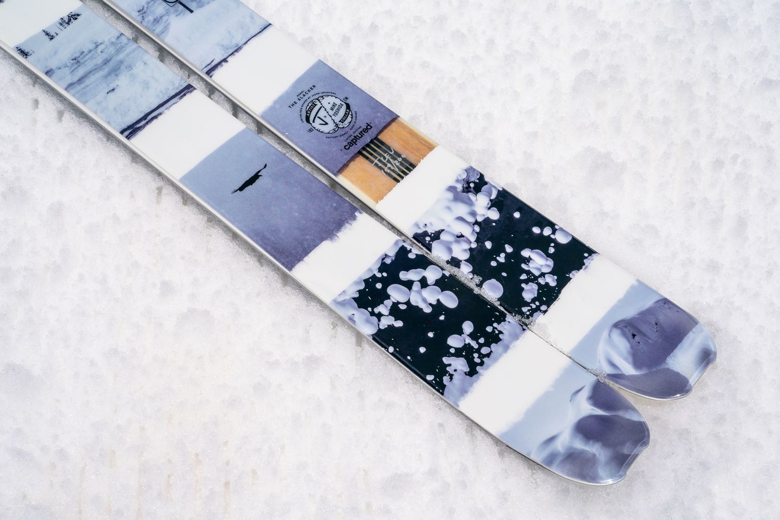 The Slacker "Captured" Limited Edition Powder Touring ski by J – J skis
