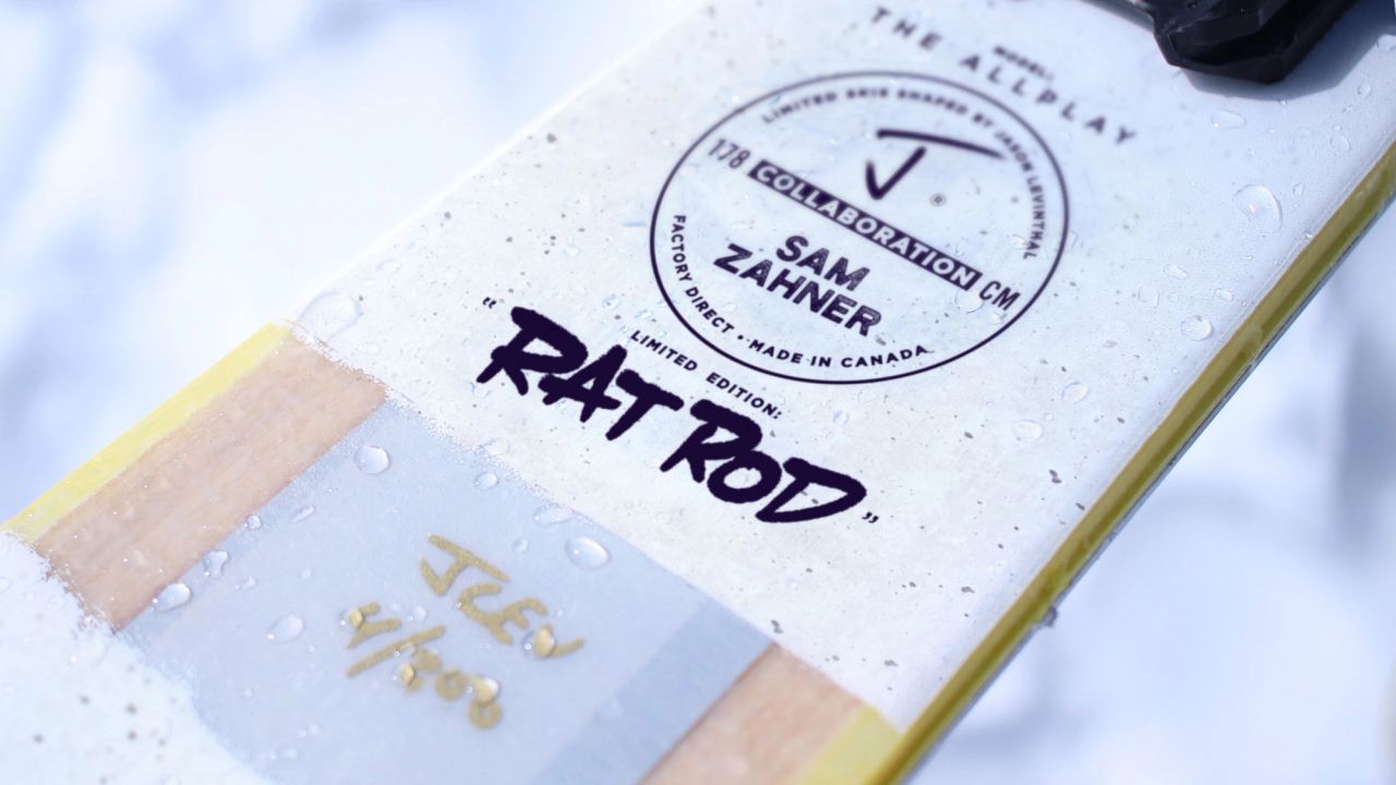 The Allplay "RAT ROD" Sam Zahner x J Collab Limited Edition Ski · J ...
