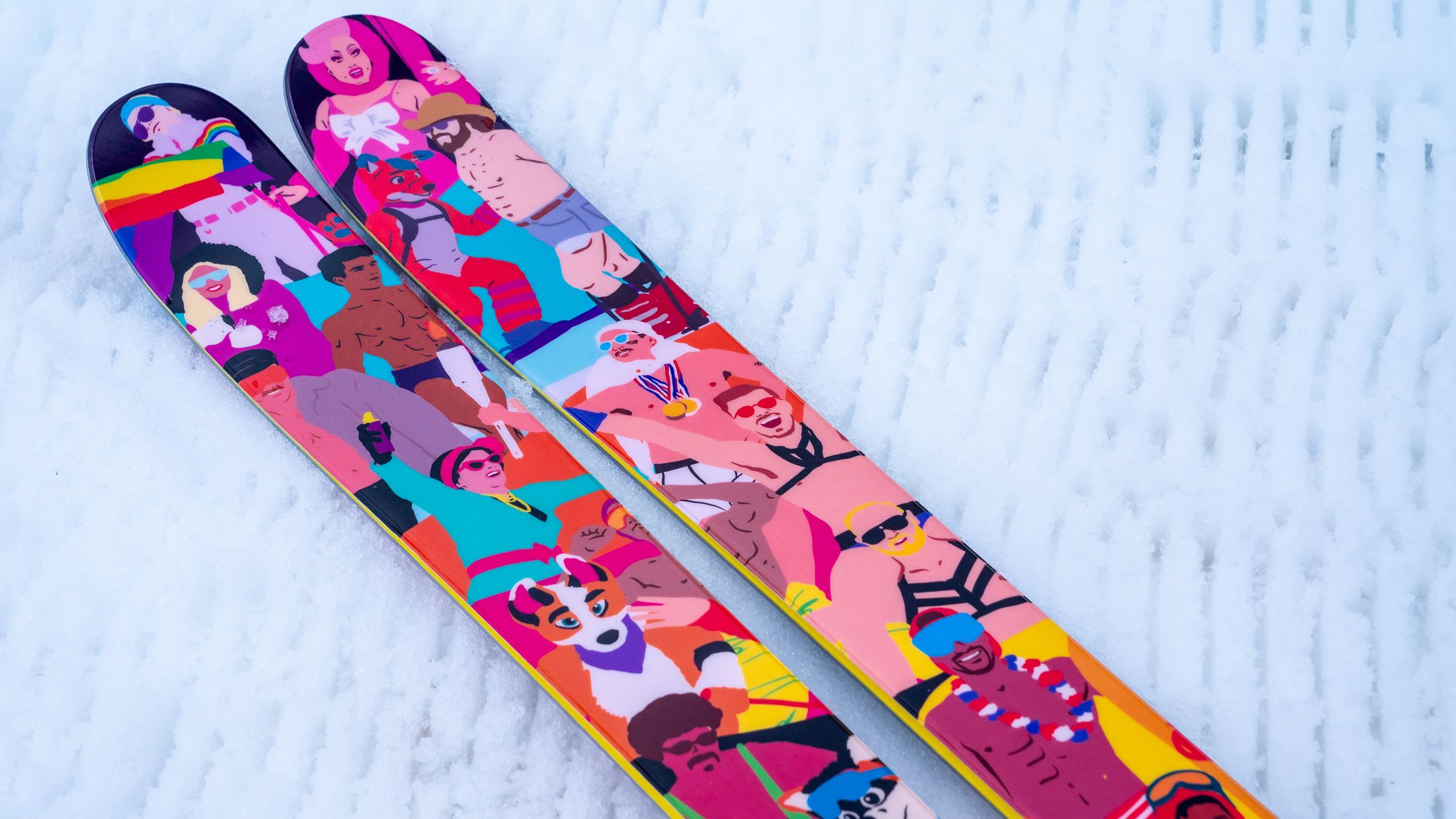 The Allplay "FRIENDS OF DOROTHY" Matty B x J Collab Limited Edition Ski ...