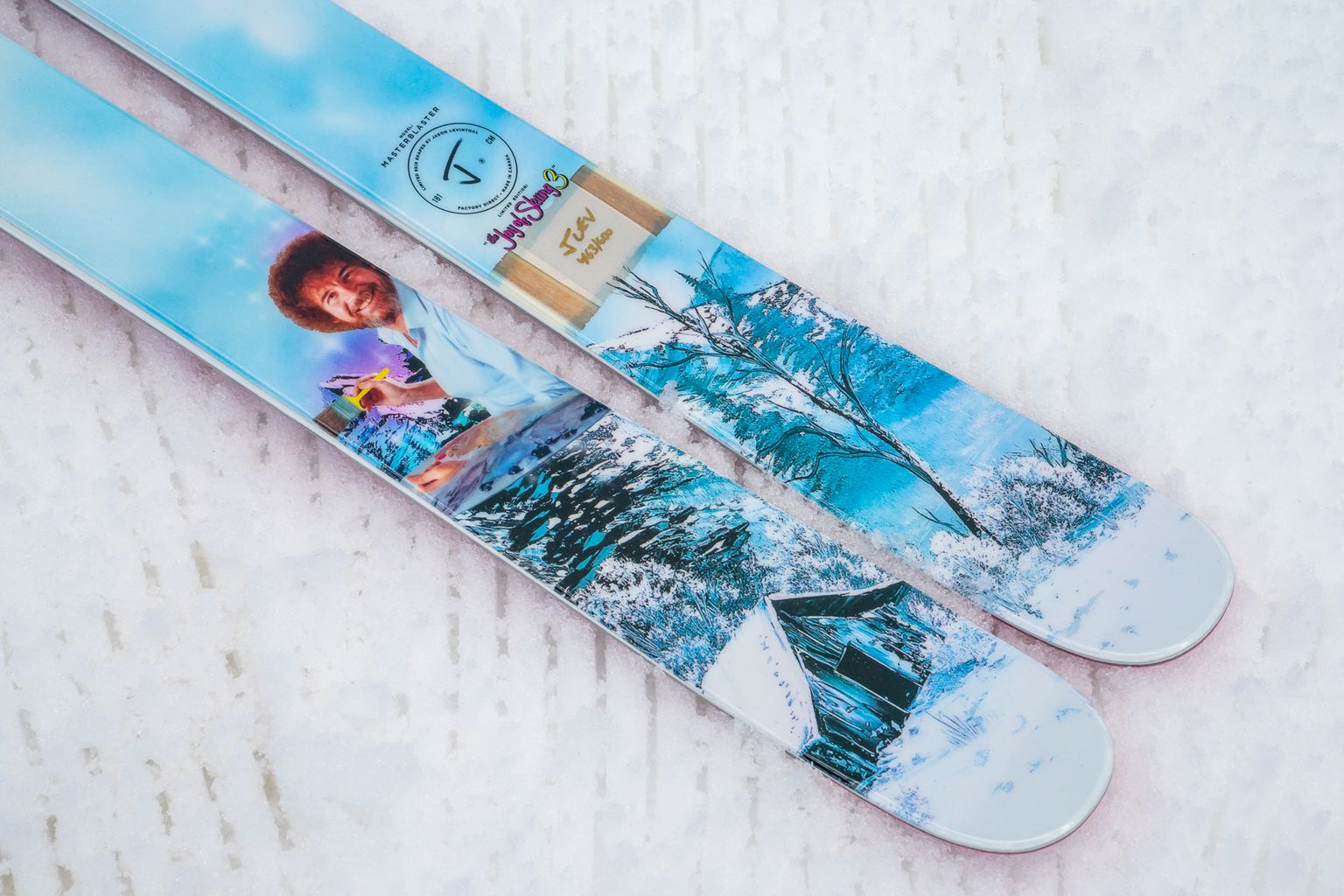 The Masterblaster "THE JOY OF SKIING III" Bob Ross x J Collab Limited ...