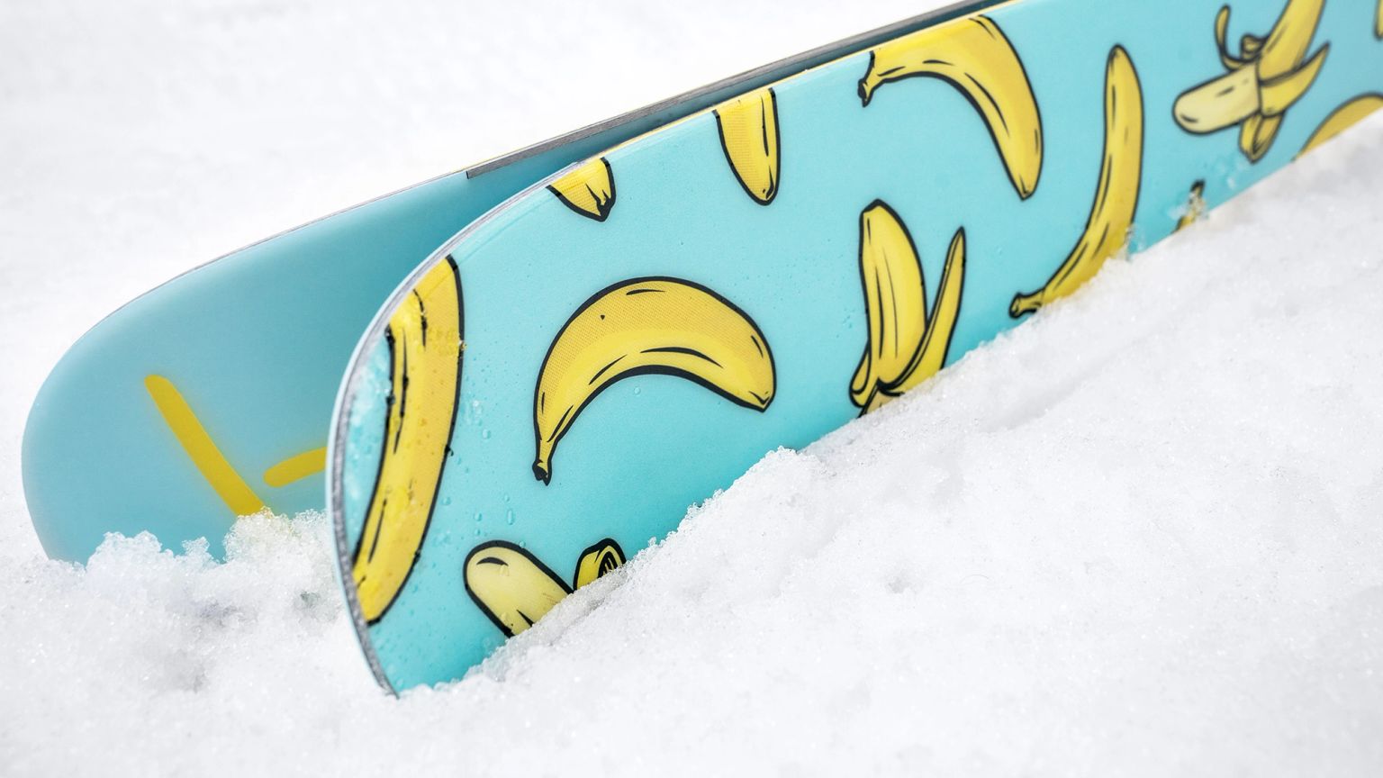 The Joyride "GO BANANAS" Limited Edition Ski · J skis • Limited Edition ...