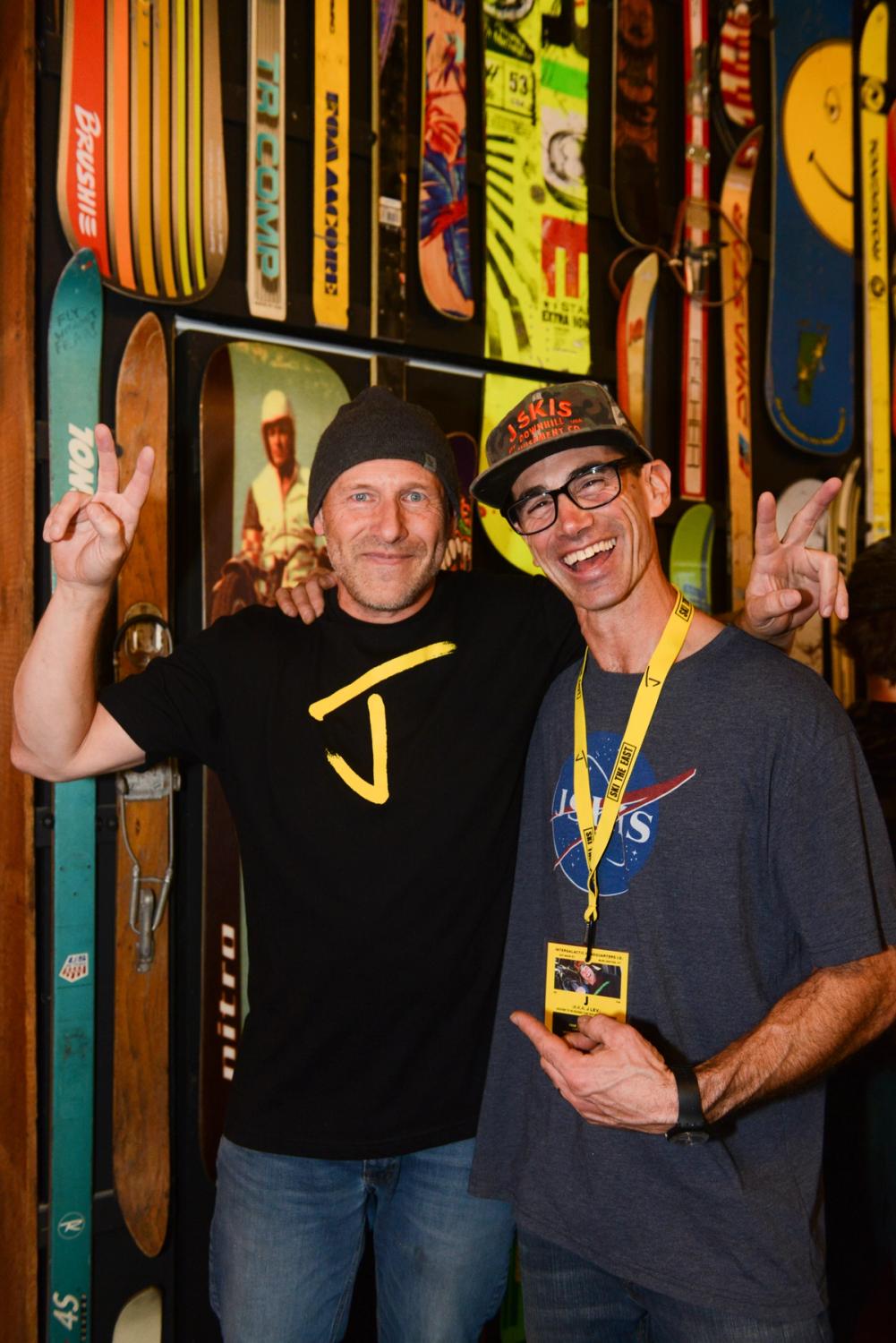 Bar · J skis • Limited Edition skis designed by Jason Levinthal