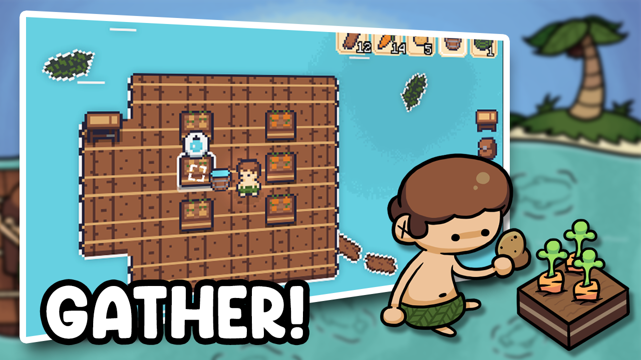 Stranded on a Raft: Multiplayer, Expos and 730,000 plays | GDevelop