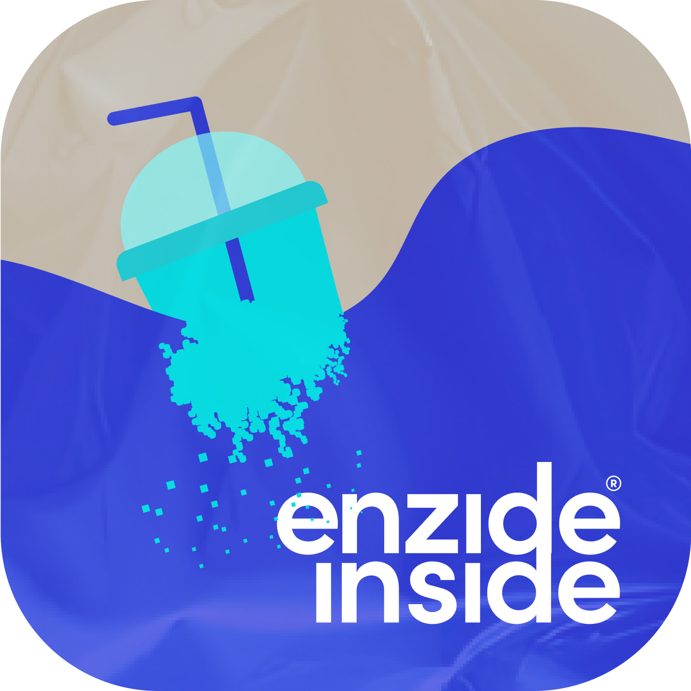 Enzide means plastic without pollution.