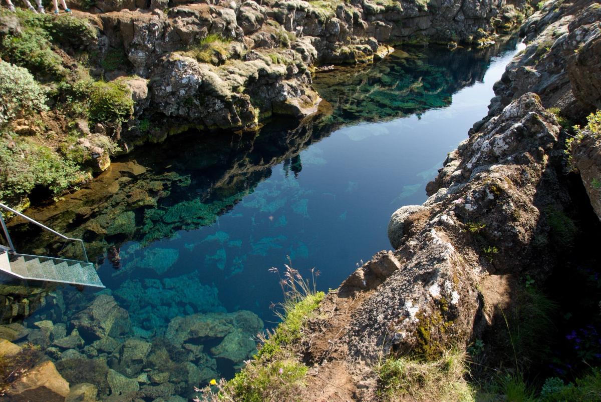 Swimming Between Two Continents in Iceland: Silfra Fissure