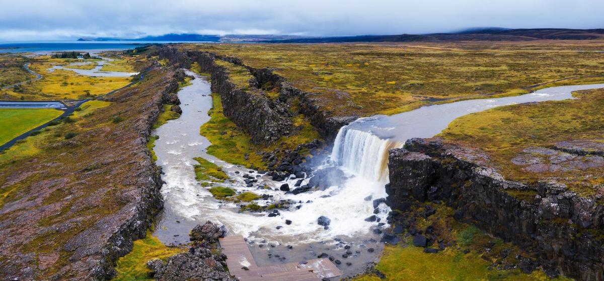 Swimming Between Two Continents in Iceland: Silfra Fissure