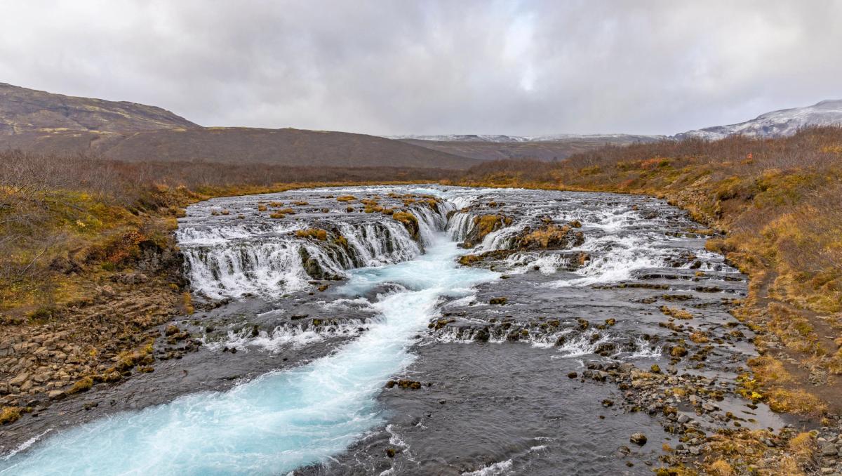 Discover Bruarfoss Waterfall, a Golden's Circle Hidden Gem