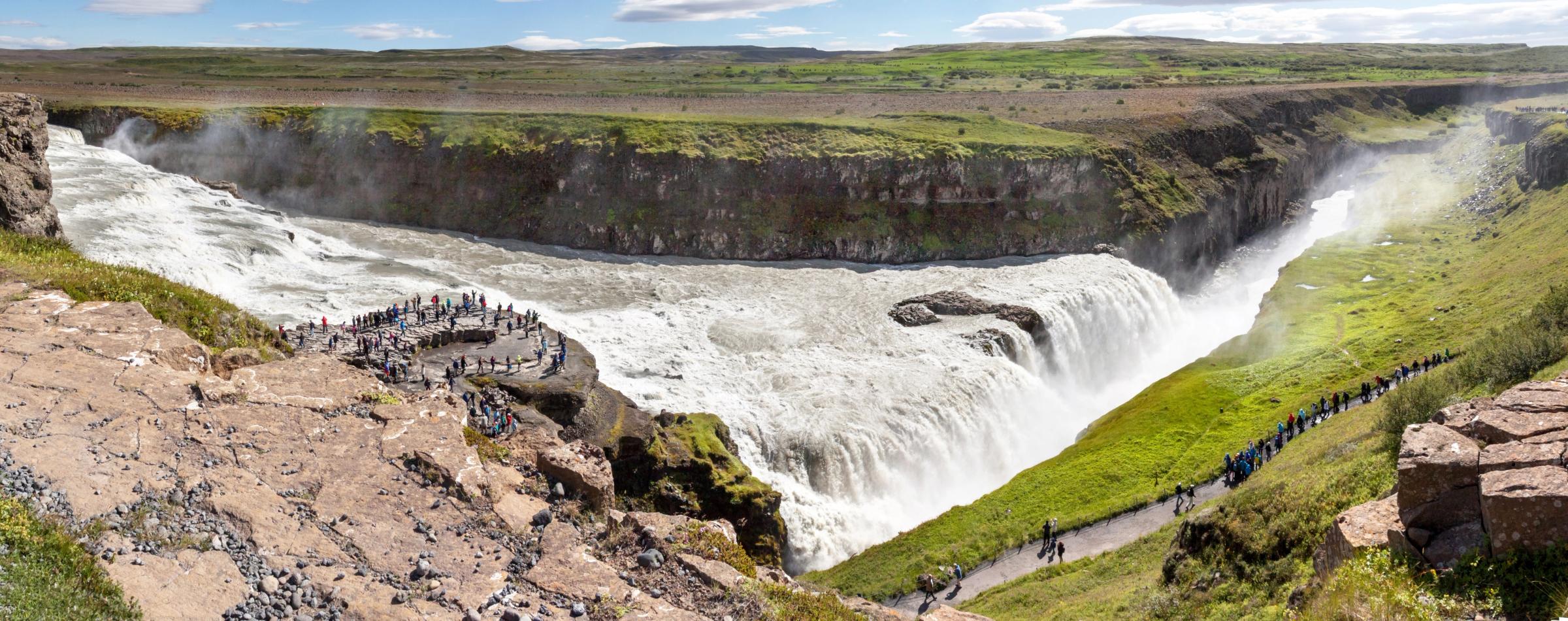 Discovering Gullfoss, The "Golden Waterfall" of Iceland