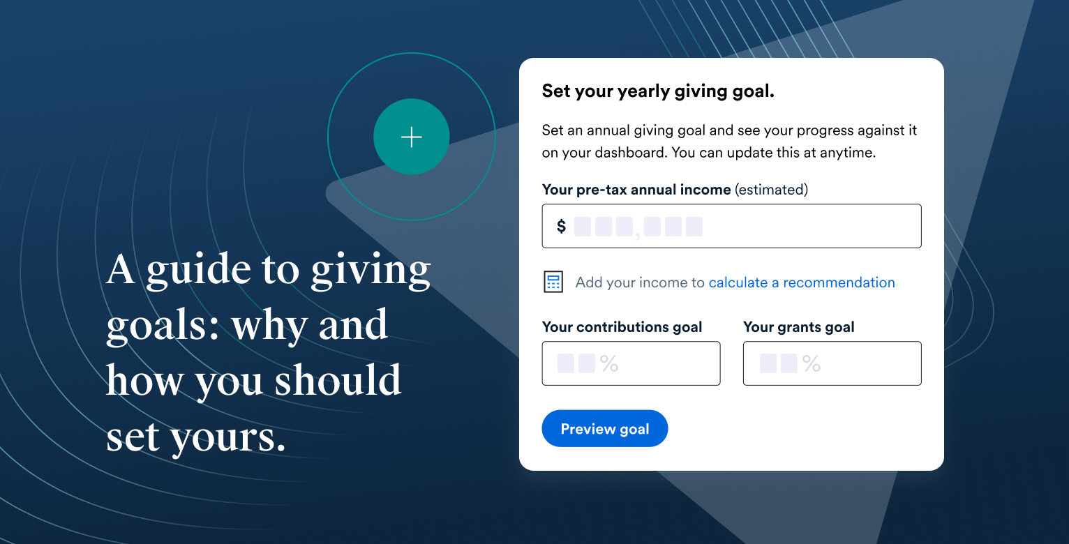Charityvest | A guide to giving goals: why and how you should set yours