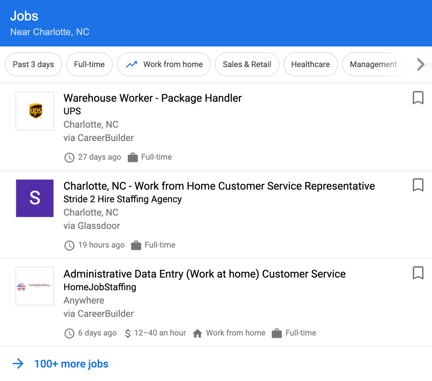 The Google Jobs Search Widget | Polymer
