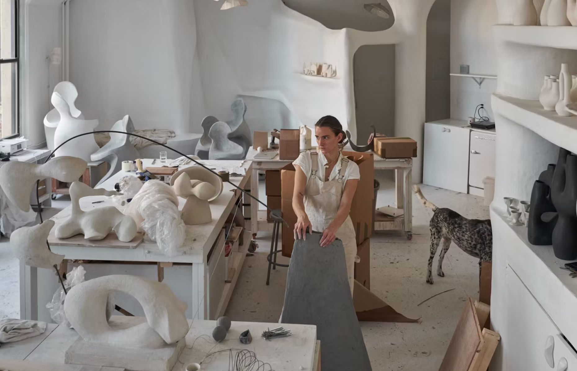 W Magazine: At Home With the Avant-Garde Sculptor Simone Bodmer-Turner