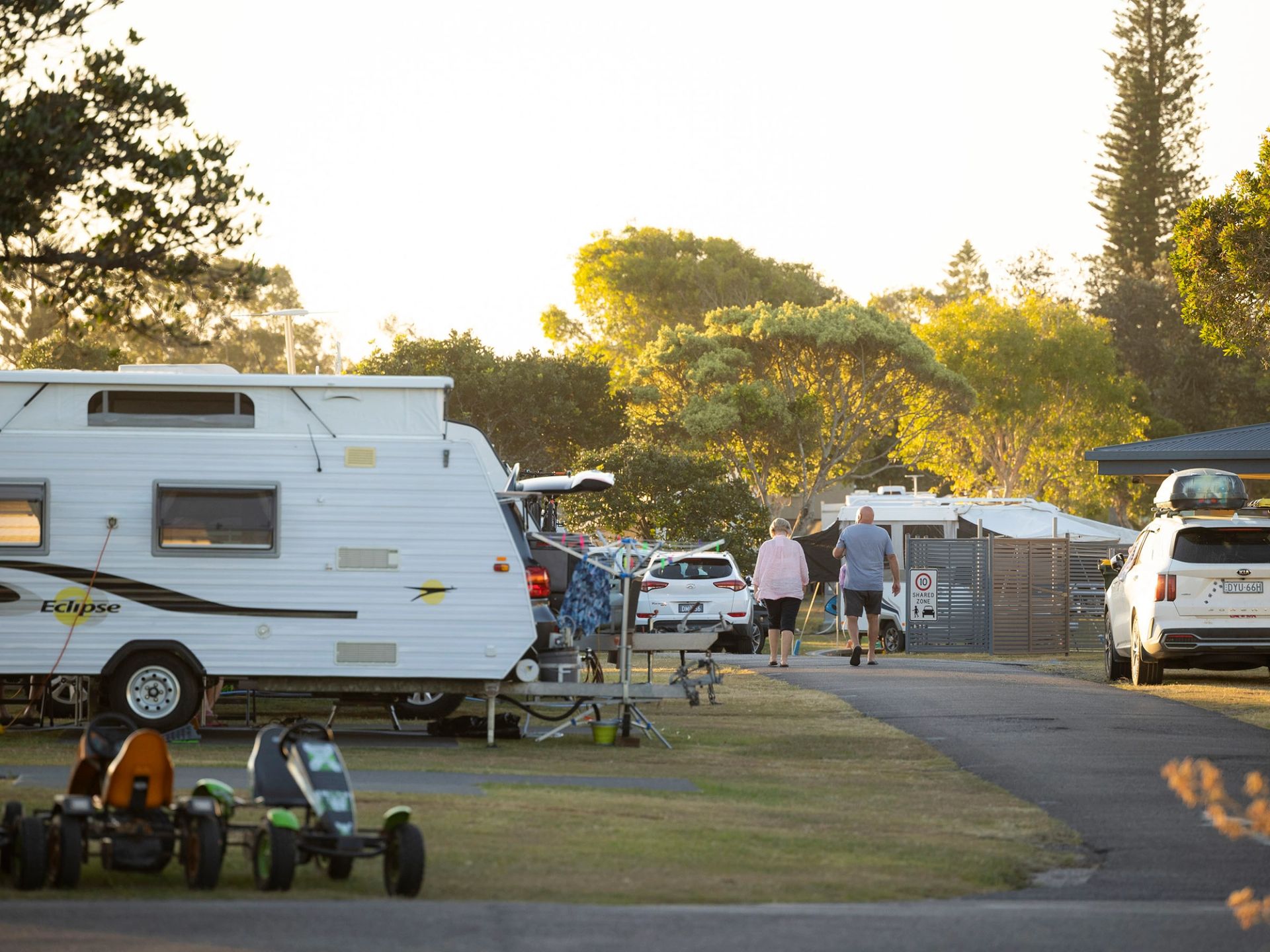 Park map | Lennox Head Holiday & Caravan Park | Reflections Holidays