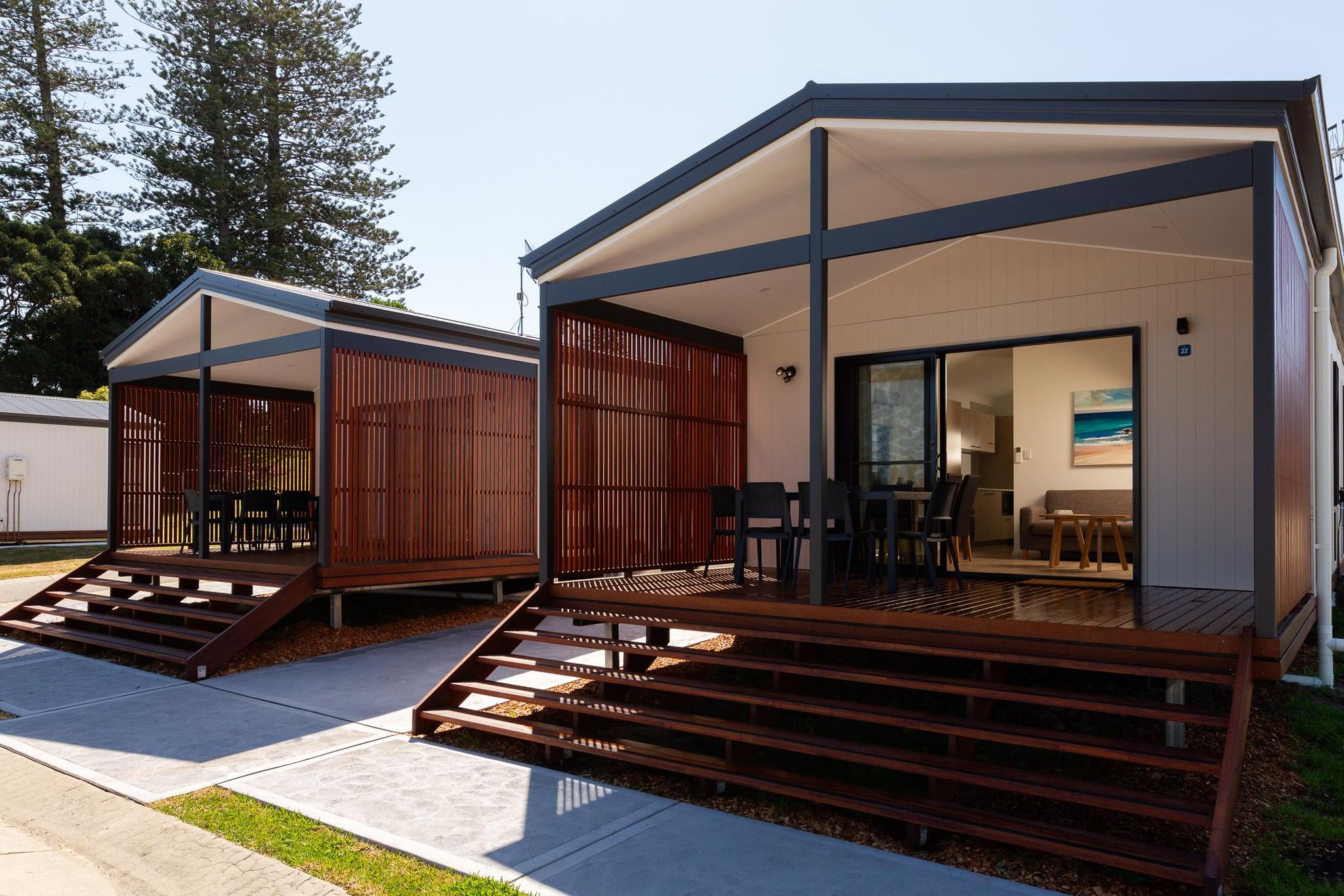 New cabins at Forster Beach | Reflections Holidays