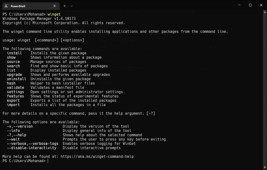 Mohanad Alrwaihy | Elevate Terminal Experience (Windows)