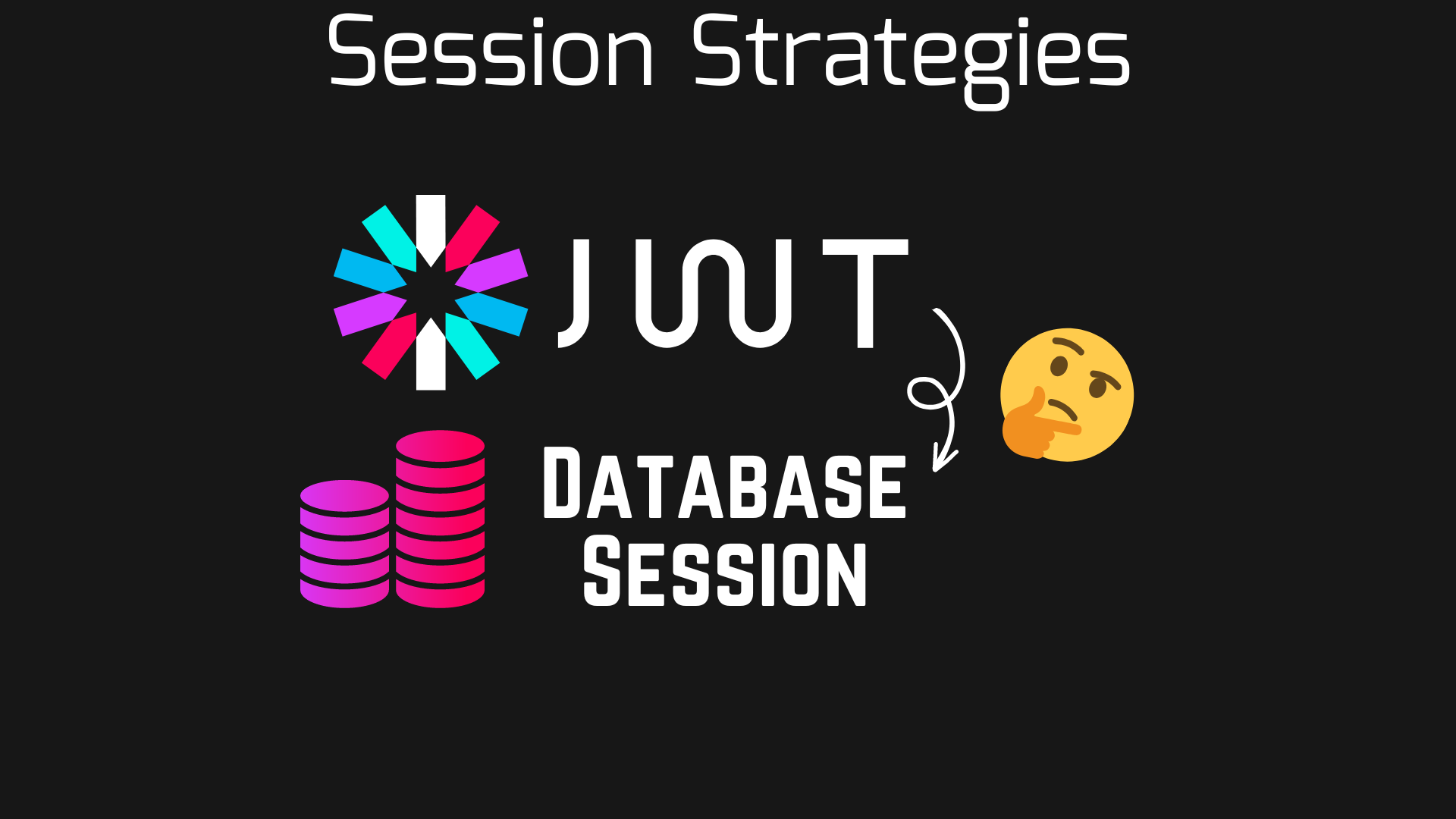 Mohanad Alrwaihy | Sessions Strategies (JWTs, Database Session) Mohanad Alrwaihy | Sessions Strategies (JWTs, Database Session)