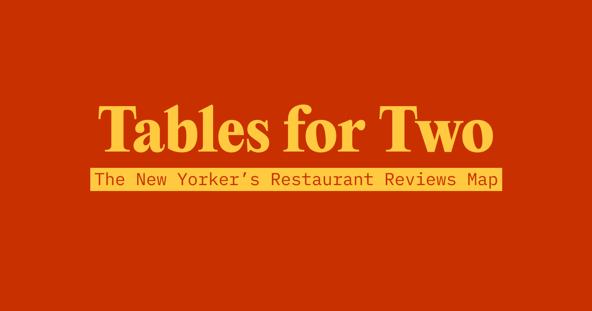 Tables for Two