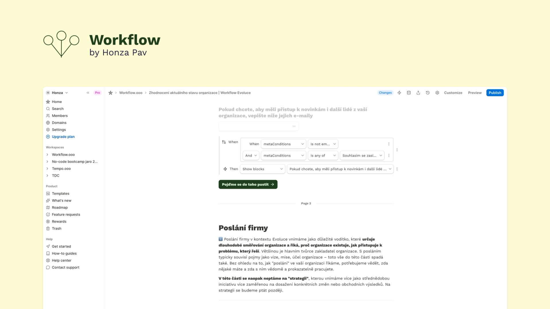 Tally Forms – nástroj pro online formuláře a sběr dat | Workflow