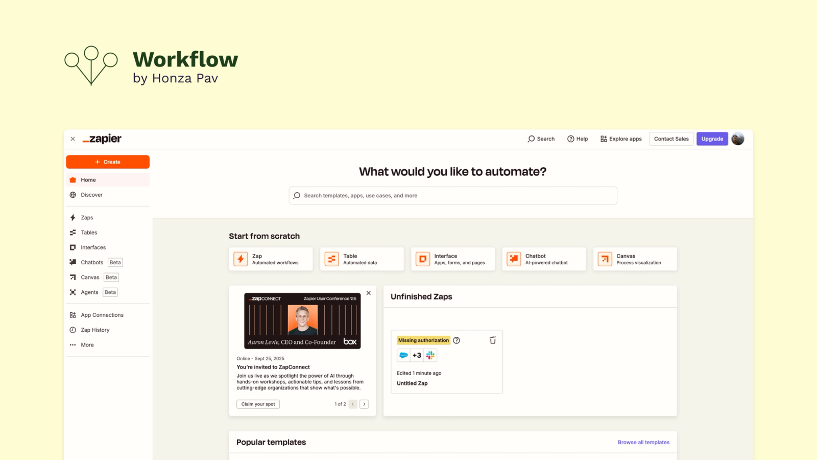 Zapier – nejrychlejší cesta k automatizaci bez programování | Workflow