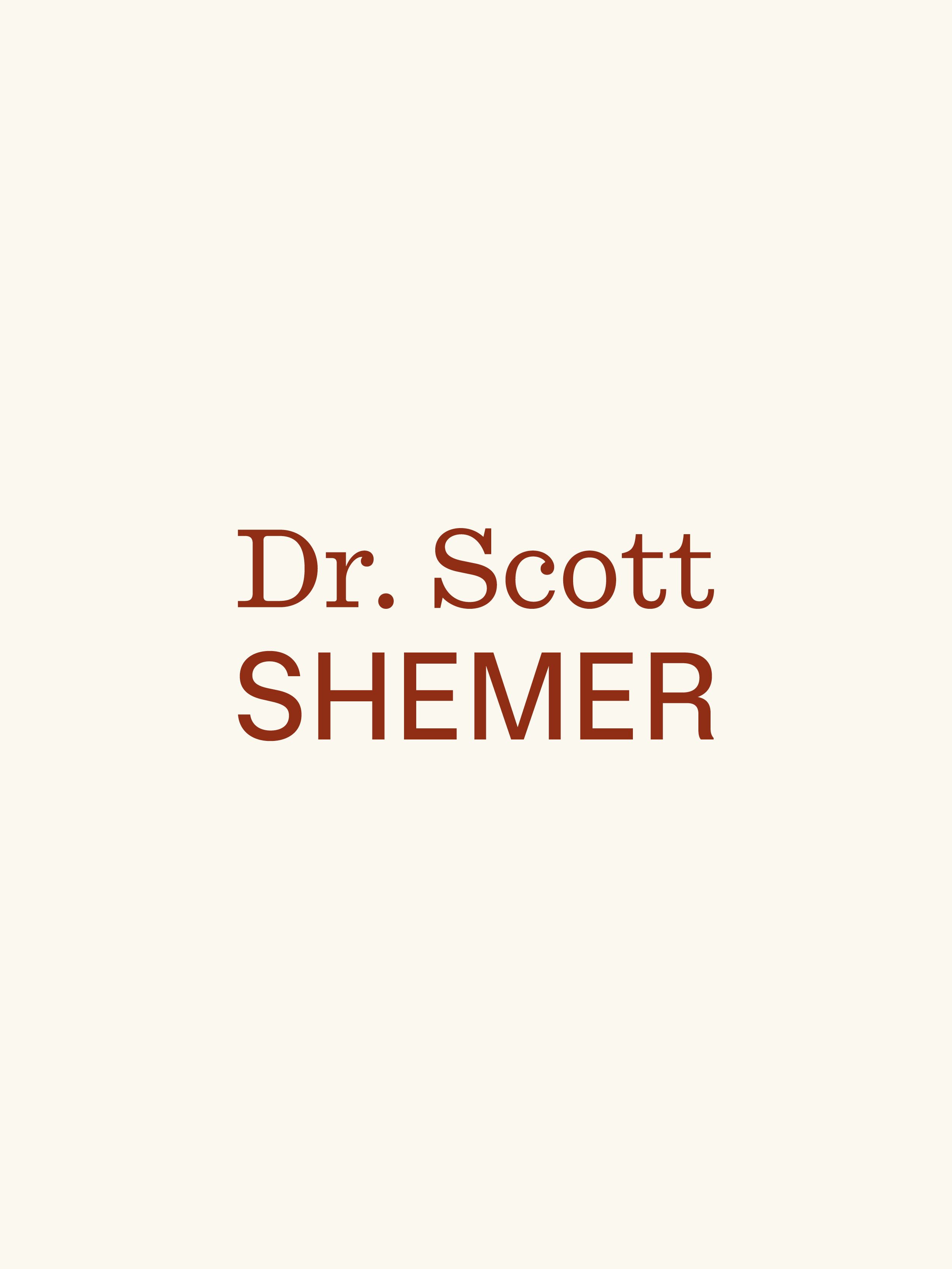 Dr Scott Shemer | A Friend of Mine