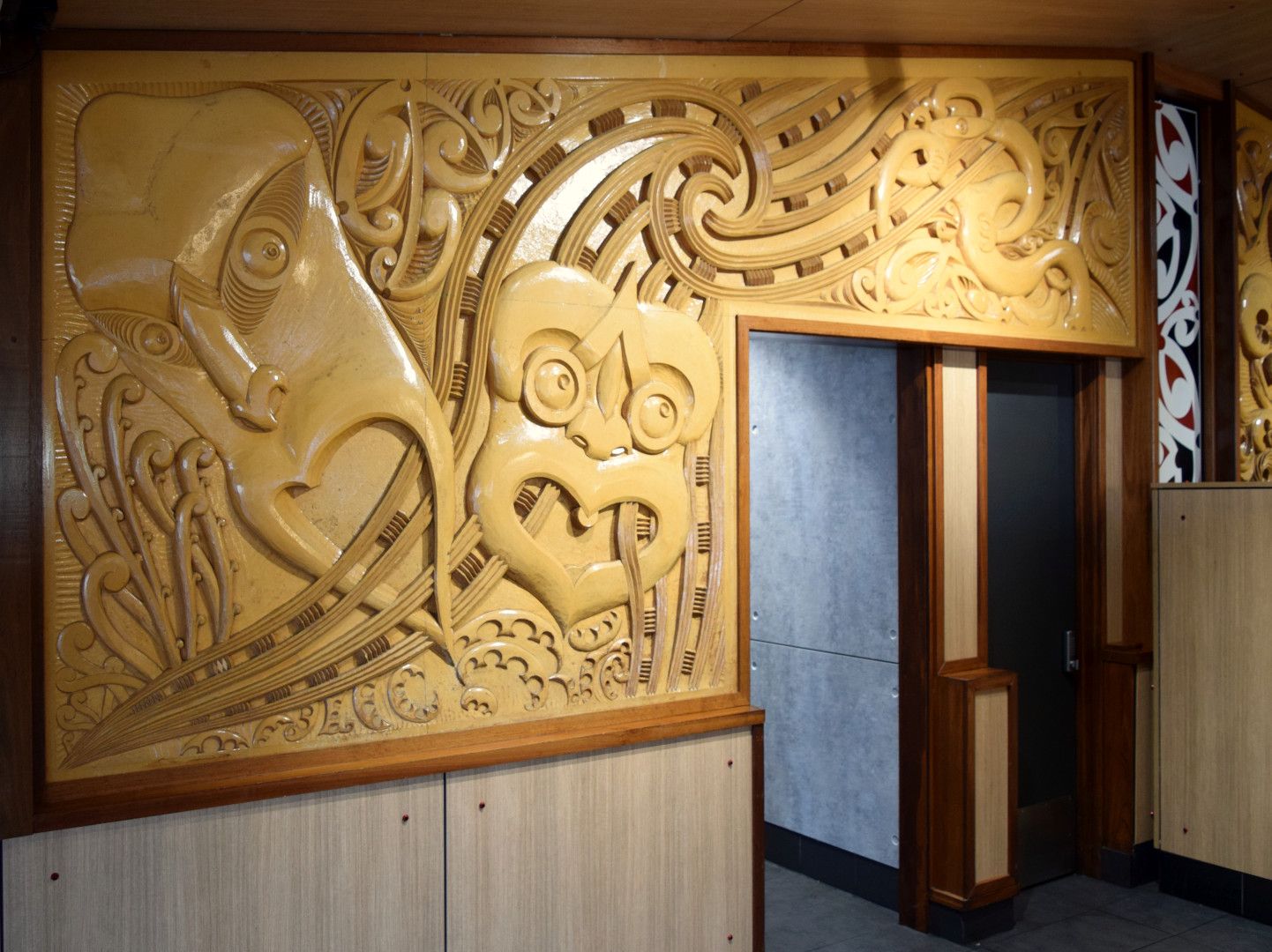 Kōruru, Wheku and Manaia Mural