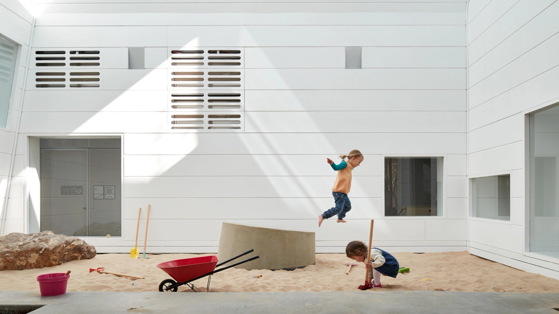 The East Sydney Early Learning Centre is an adaptive re-use of an ...