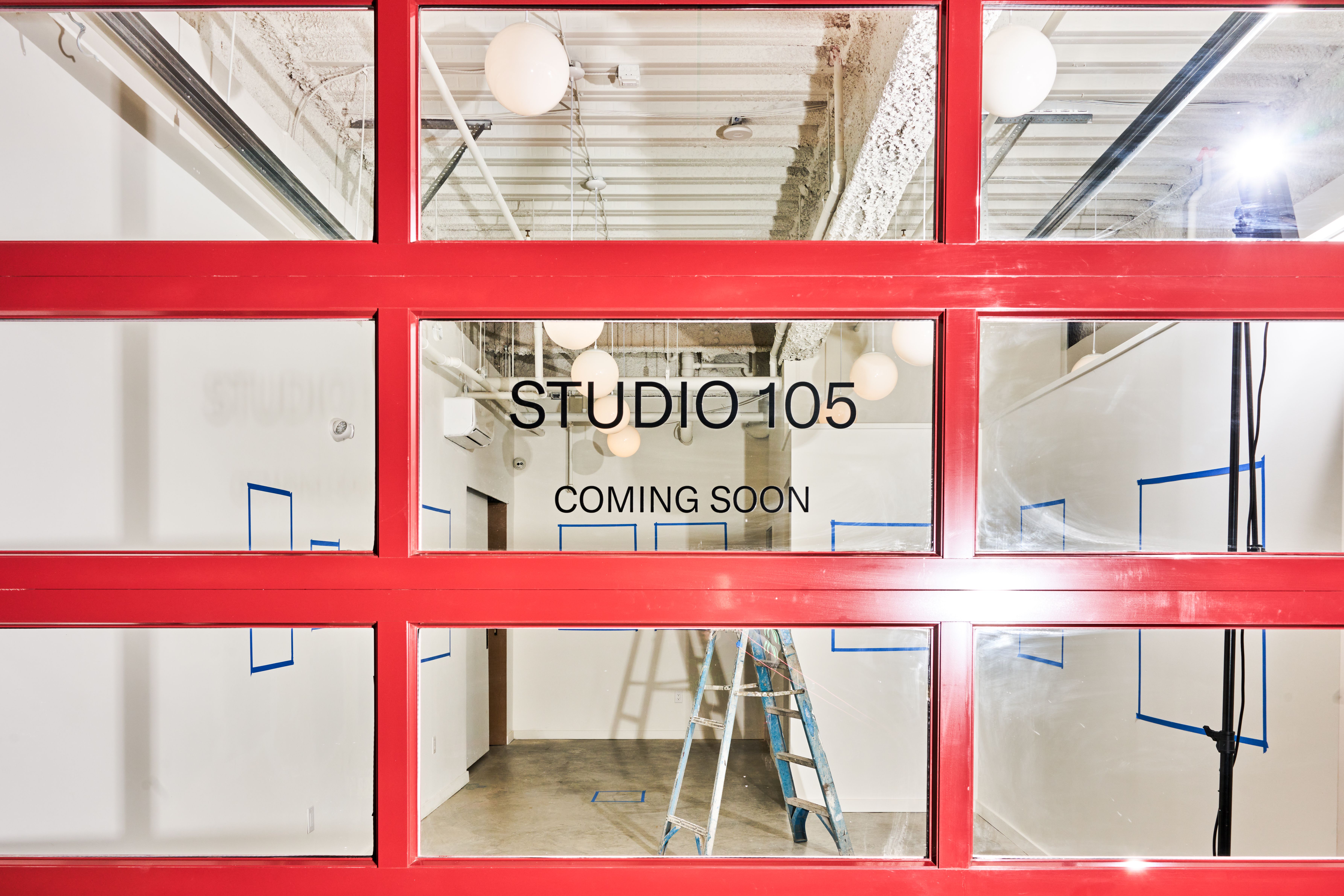 The Studio 105 exhibition space is located on the ground floor of Ray ...