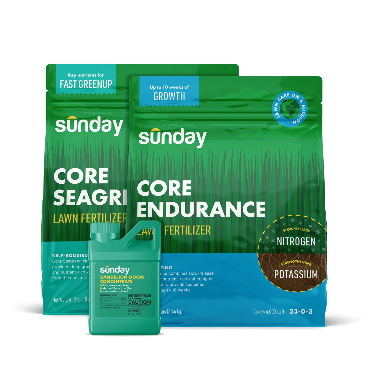 Fall Granular Fertilizer Lawn Kit | Sunday Lawn Care