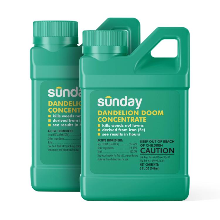 Dandelion Doom Weed Killer Concentrate Refill - 2-Pack | Sunday Lawn Care