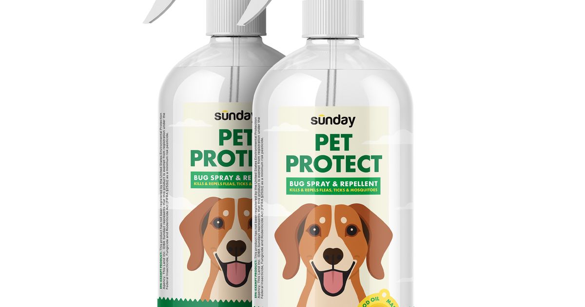 Pet Protect Bug Spray & Repellent 2-pack | Sunday Lawn Care