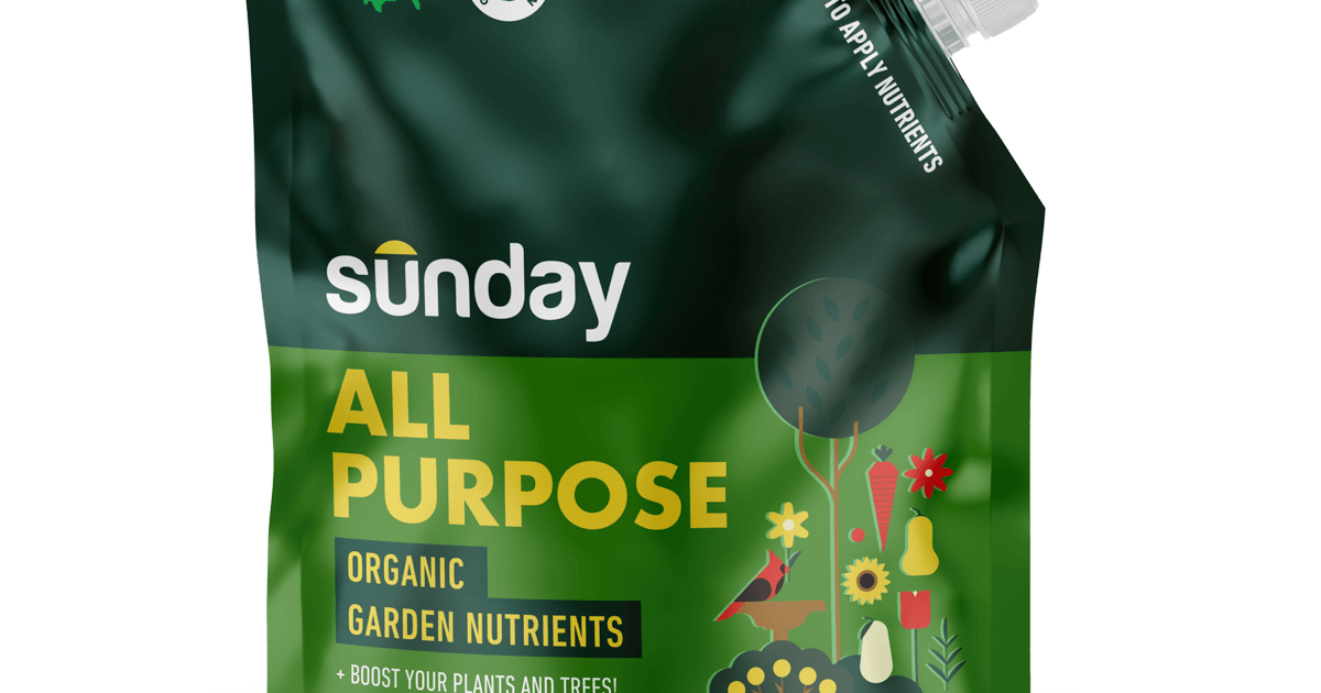All-Purpose Organic Garden Fertilizer | Sunday Lawn Care