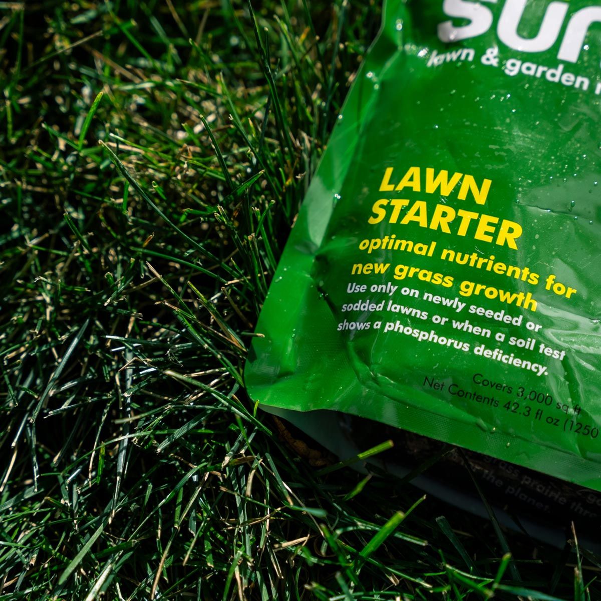 Start Your Lawn from Scratch Kit Sunday Lawn Care