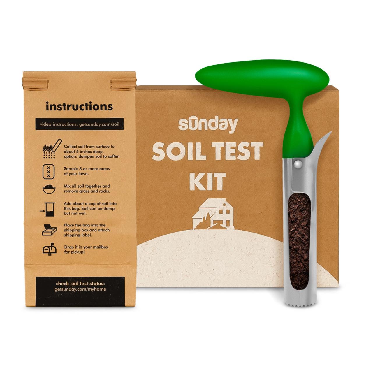 Sunday Soil Test Kit & Analysis | Sunday Lawn Care