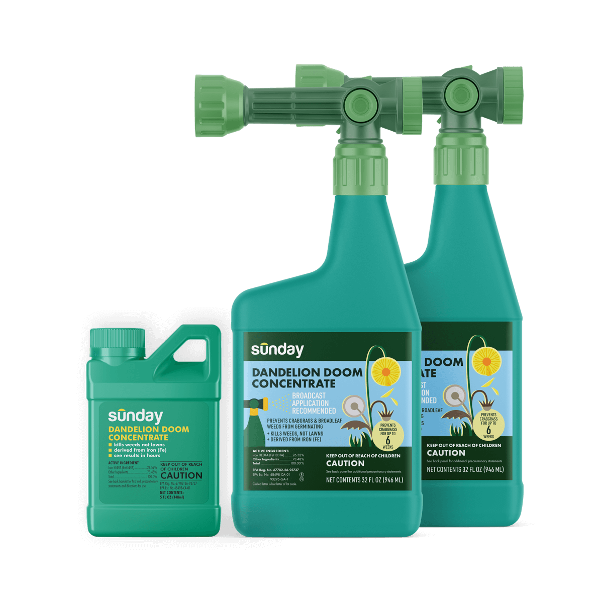 Pre-emergent & Post-emergent Weed Kit | Sunday Lawn Care