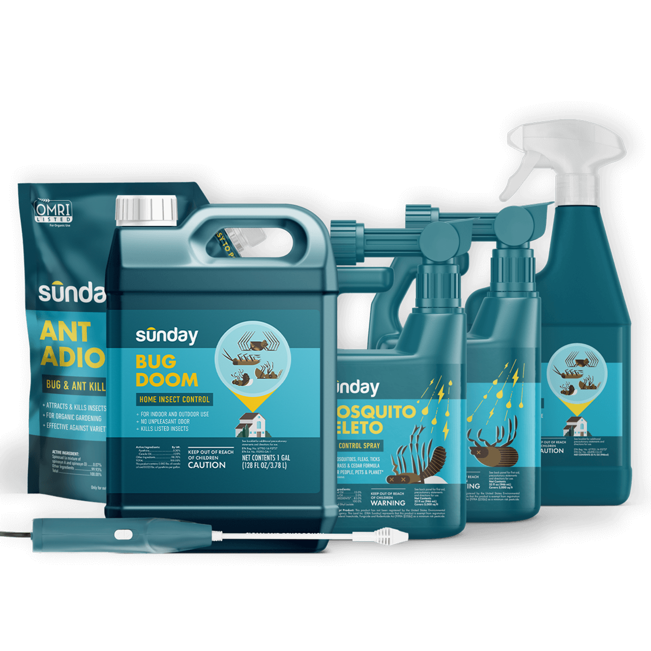Home & Yard Pest Control Kit | Sunday Lawn Care