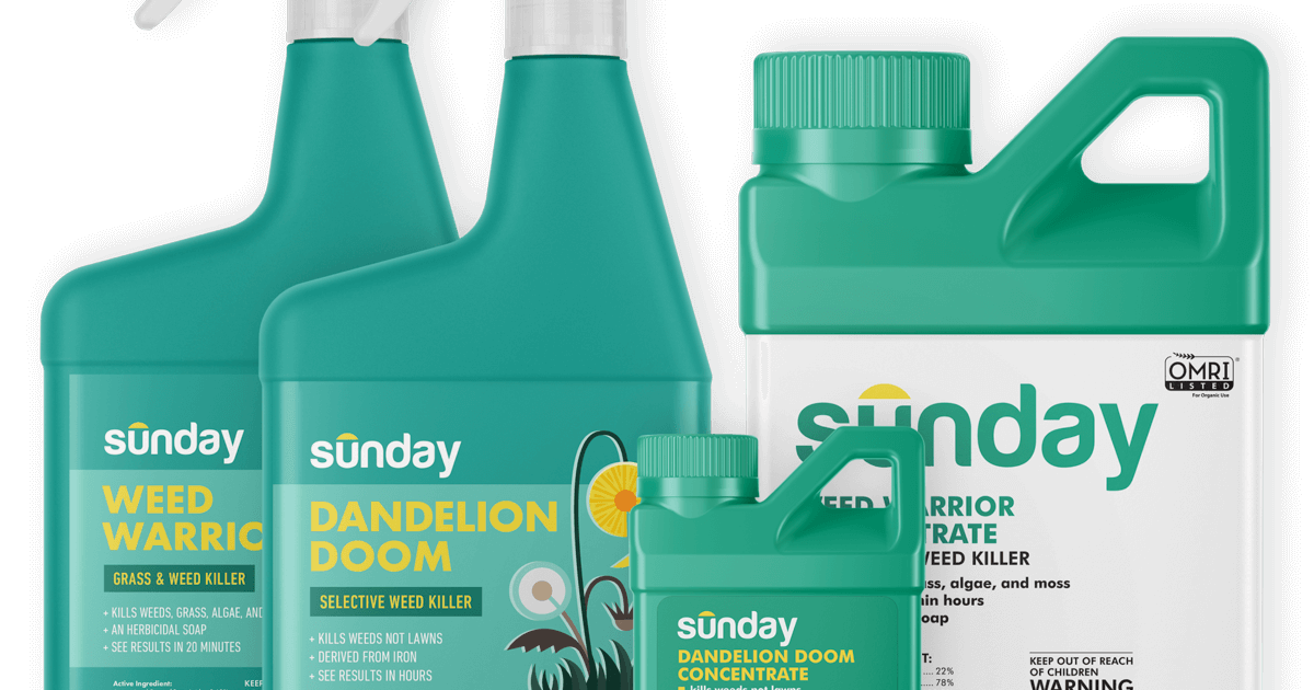 Ultimate Weeding Kit | Complete Lawn and Garden Weed Control | Sunday ...