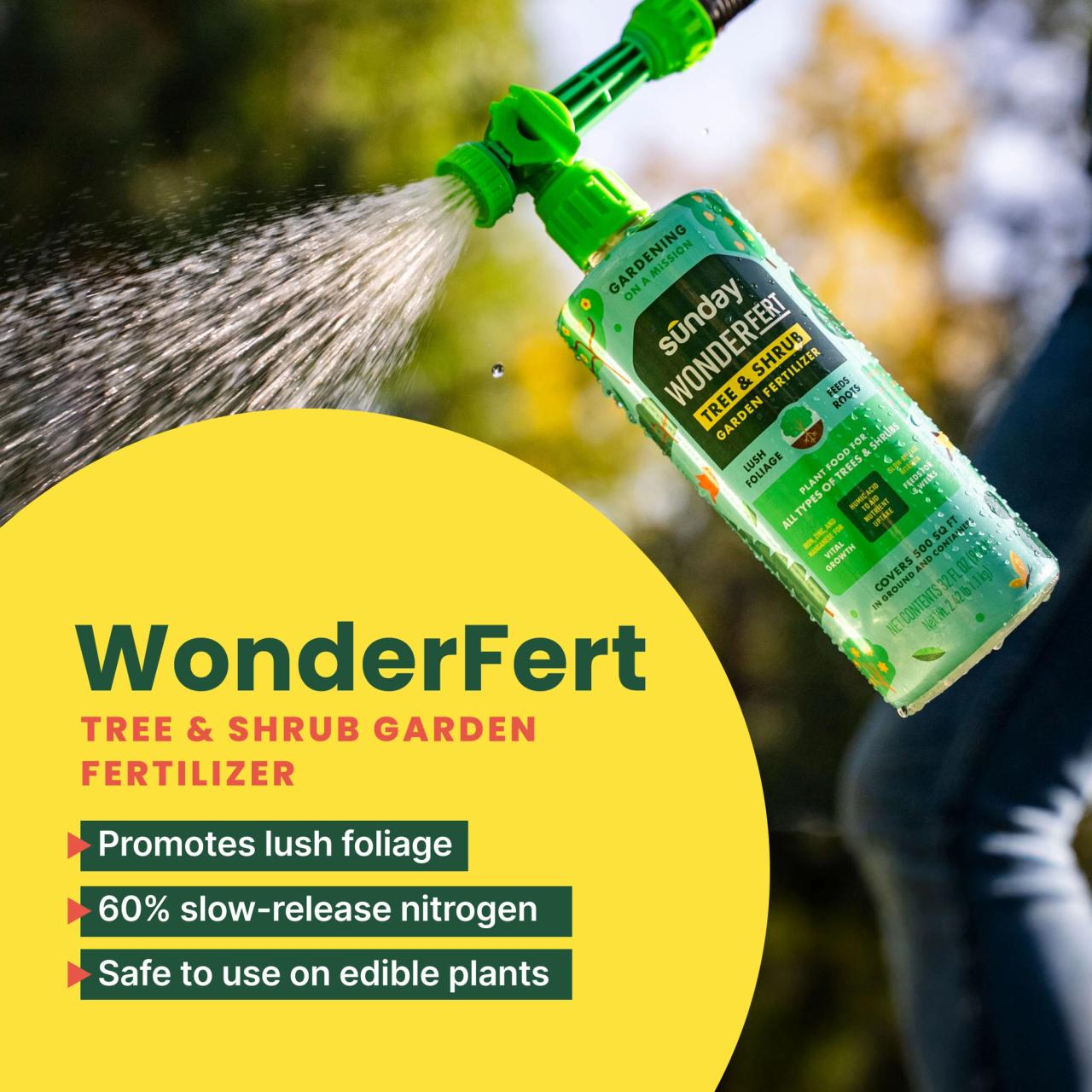 WonderFert Tree & Shrub Garden Fertilizer | Sunday Lawn Care
