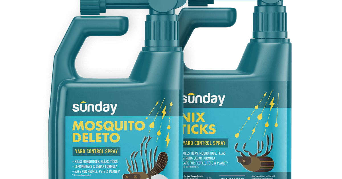 Mosquito Deleto & Nix Ticks Mixed Pack | Sunday Lawn Care