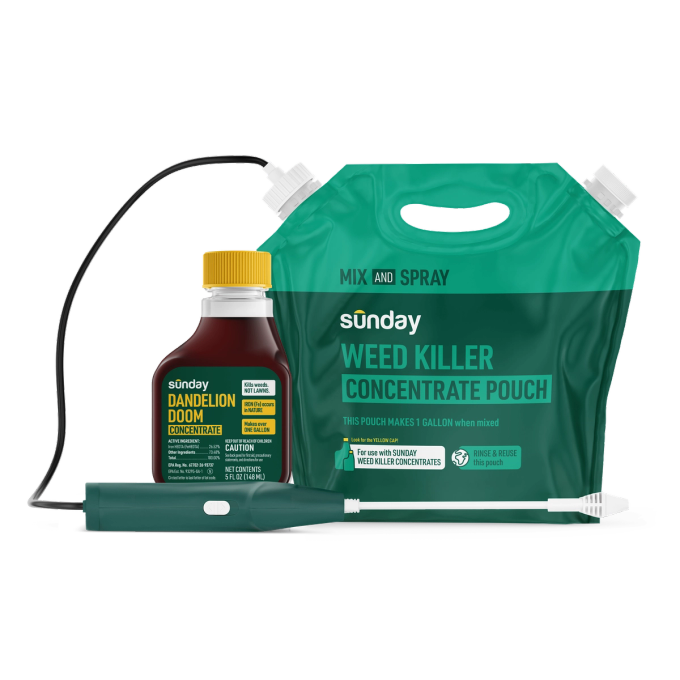 Dandelion Doom Concentrate Instructions | Sunday Lawn Care
