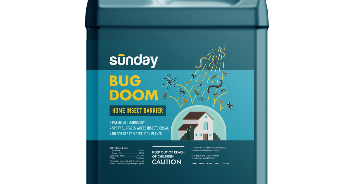 Bug Doom Home Insect Control Spray Gallon with Wand | Sunday Lawn Care