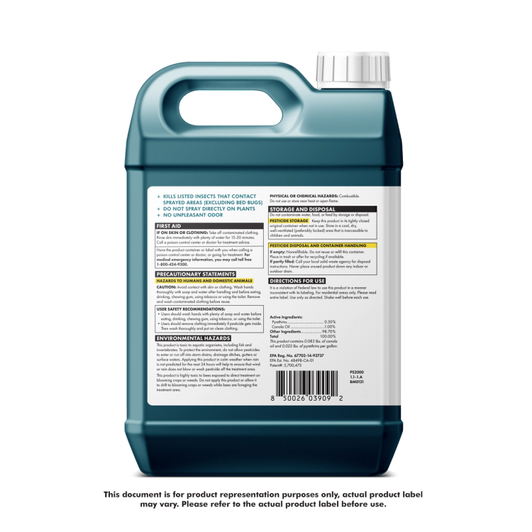 Bug Doom Home Insect Control Spray Gallon with Wand | Sunday Lawn Care