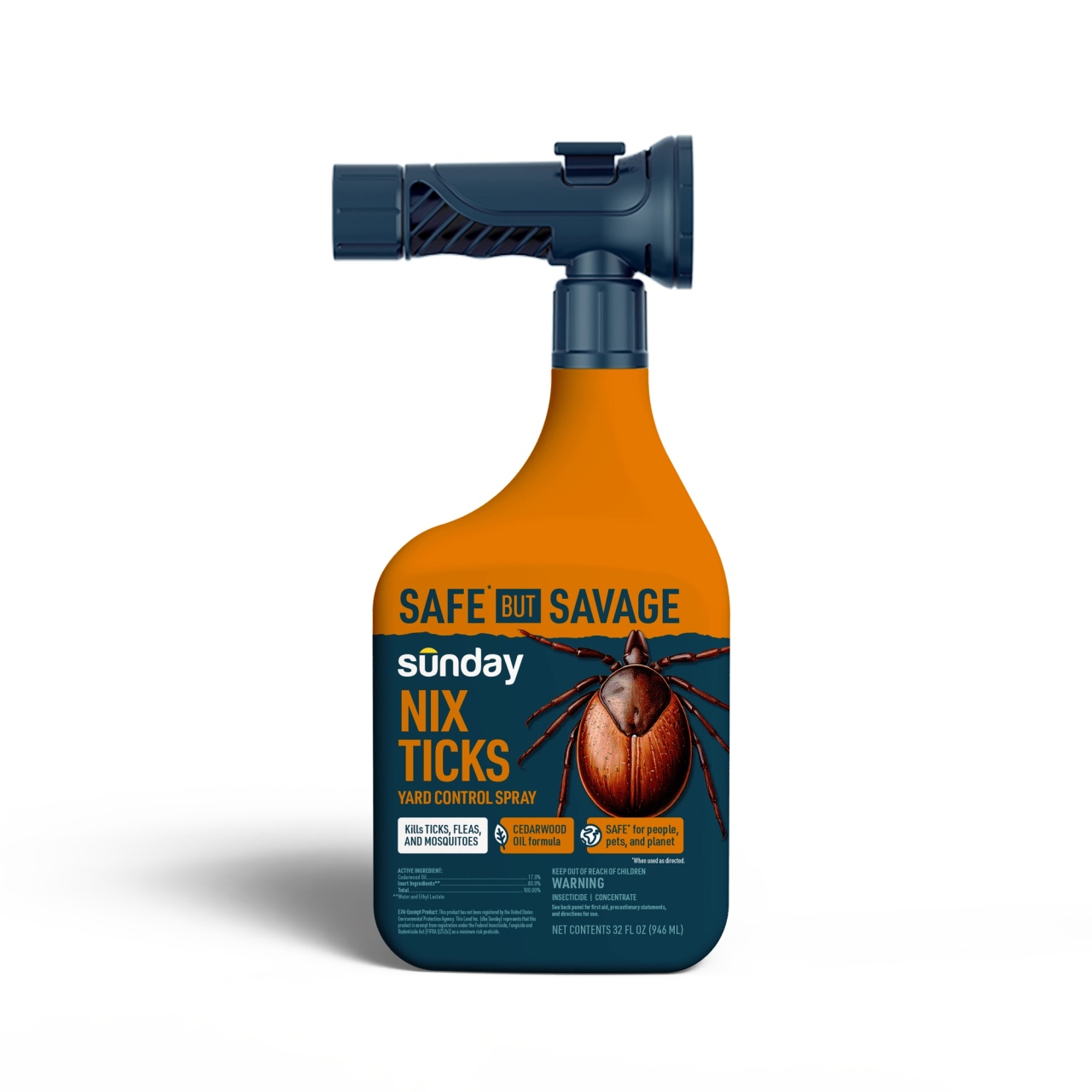 Nix Ticks Bug Control Spray | Sunday Lawn Care