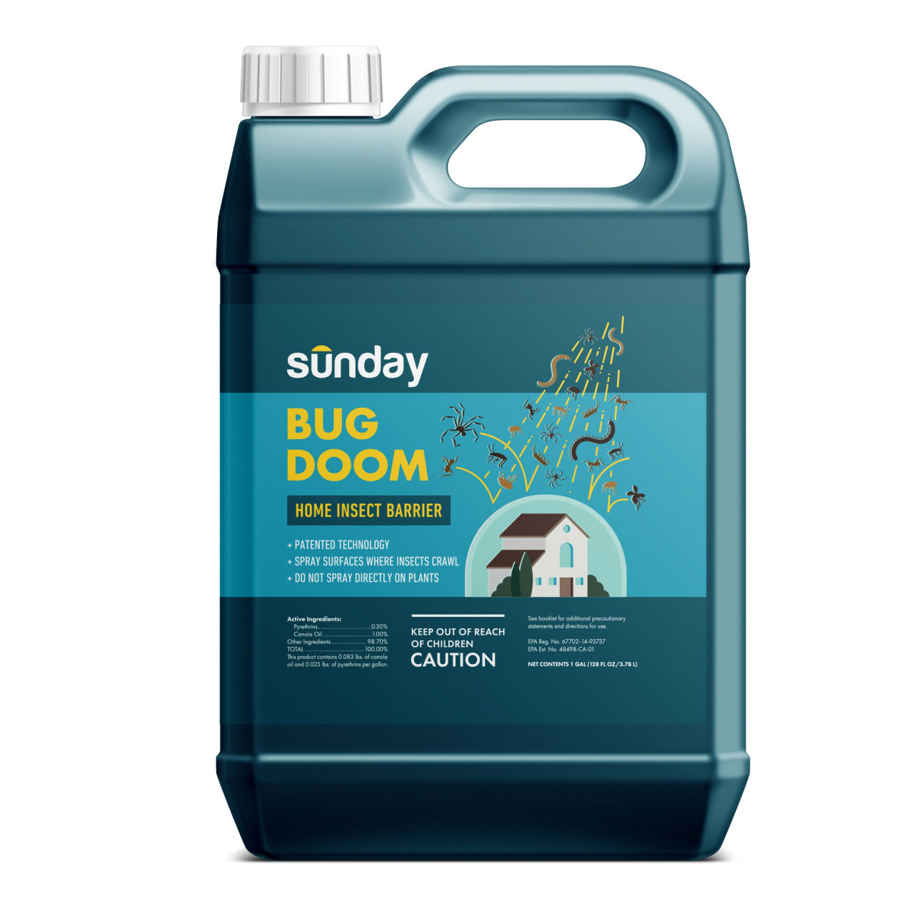 Bug Doom Home Insect Control Spray Refill | Sunday Lawn Care