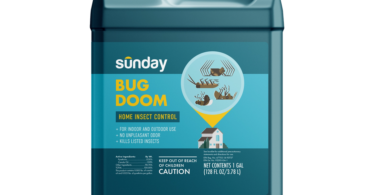 Bug Doom Home Insect Control Spray Gallon with Wand | Sunday Lawn Care