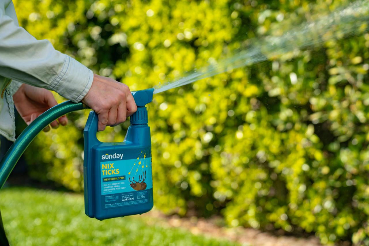 Nix Ticks Bug Control Spray | Sunday Lawn Care