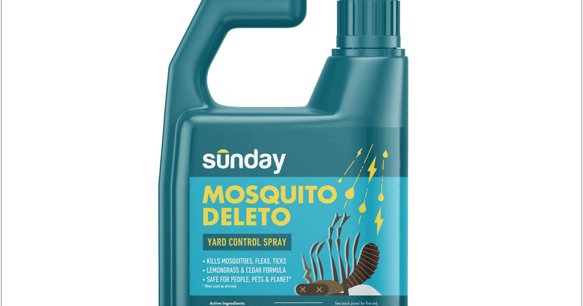 Mosquito Deleto Bug Control Spray & Repellent | Sunday Lawn Care