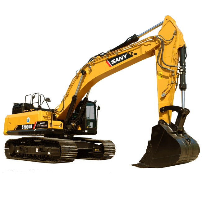 Experience the Power of the SANY SY500H Excavator: A Cut Above the CAT ...
