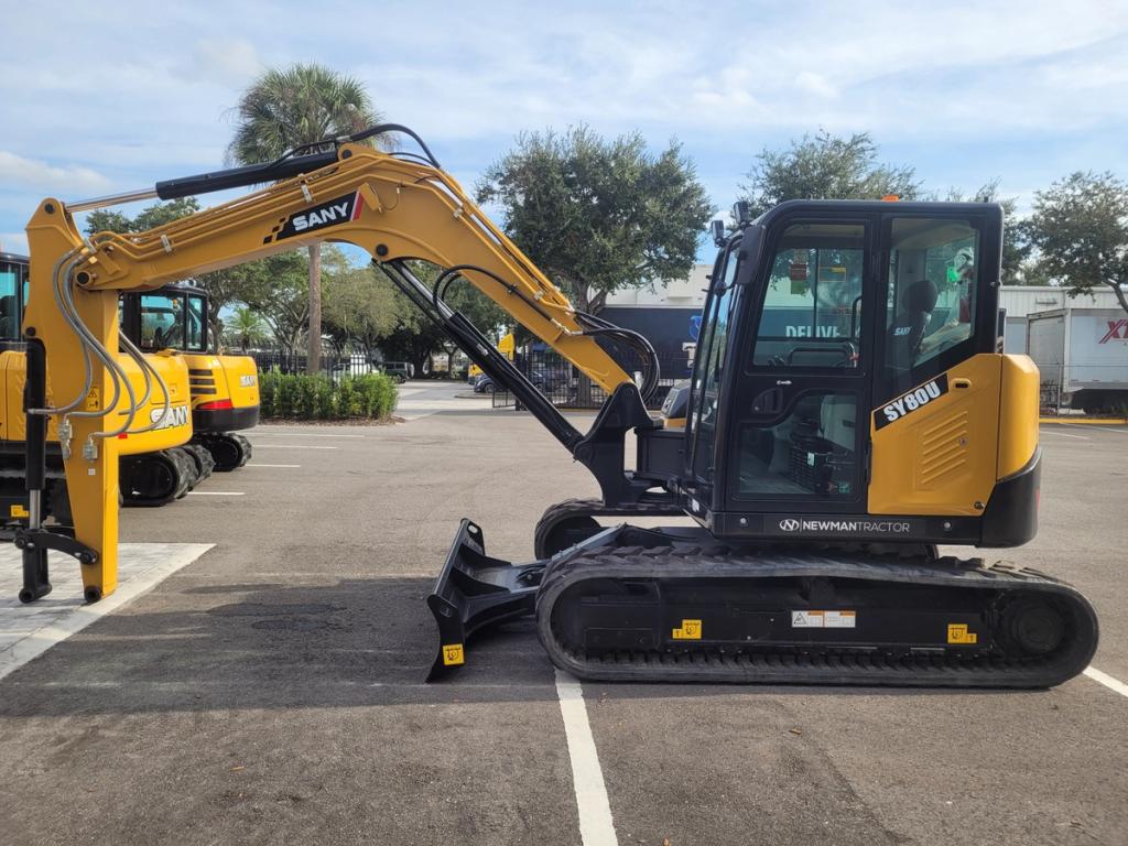 2022 SANY SY80U EXCAVATOR | Newman Tractor
