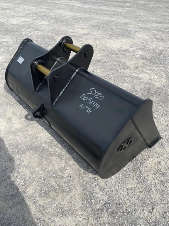 60" EXCAVATOR DITCH CLEANING BUCKET 50MM PIN | Newman Tractor