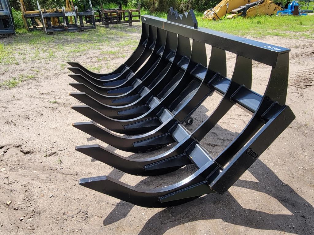 120" LOADER RAKE FOR JRB416 COUPLER | Newman Tractor