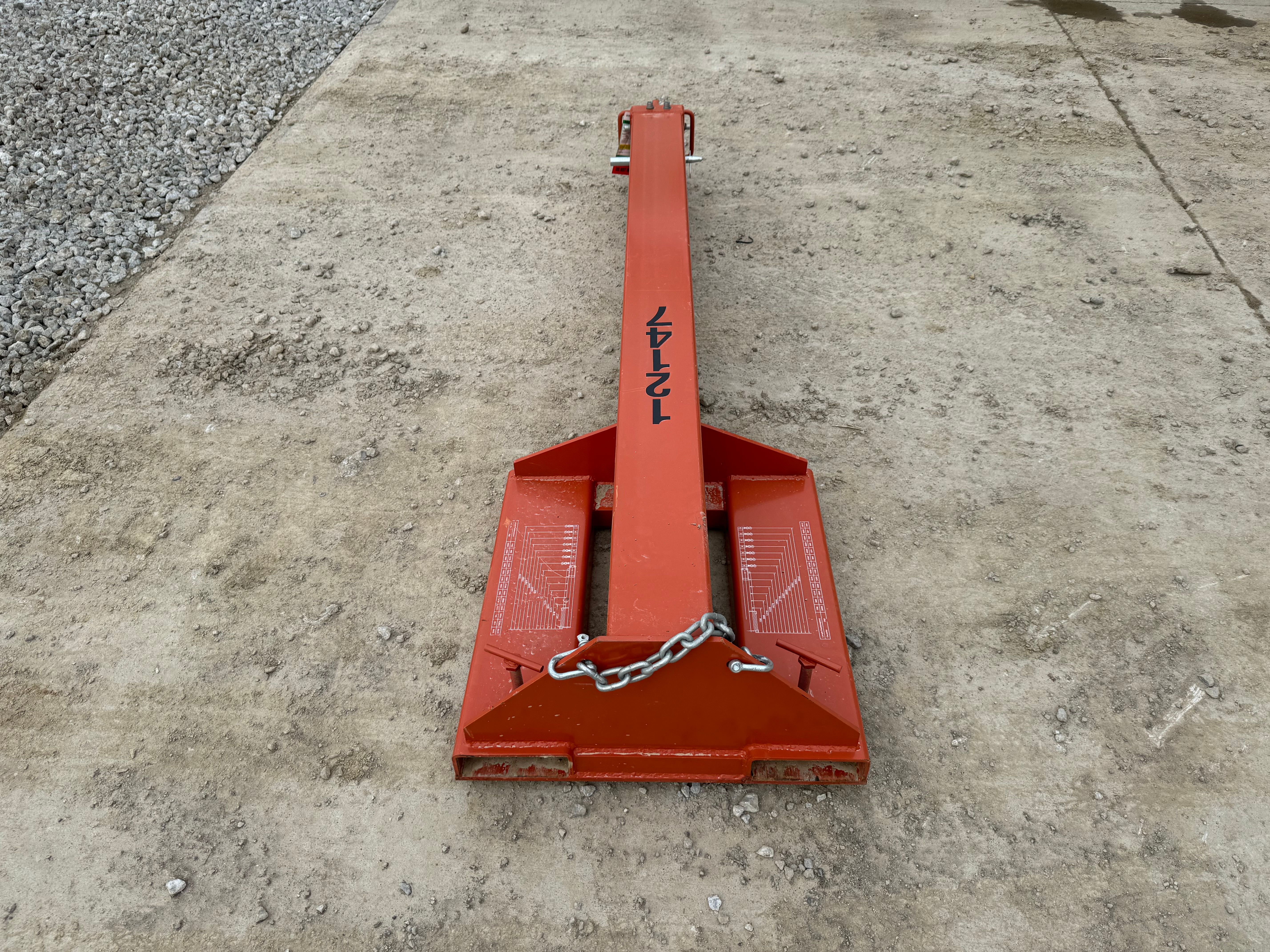 FORK MOUNTED JIB BOOM FOR TELEHANDLER For Sale | Newman Tractor
